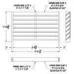 Frame Grate Details For Type III Inlet - Western Precast - El Paso, TX