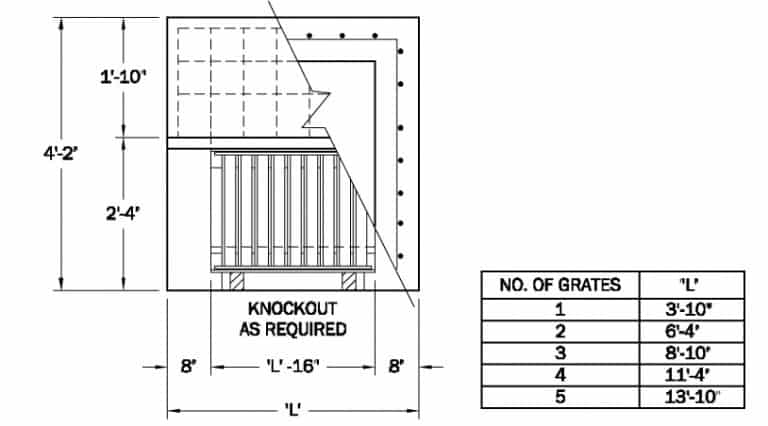 Type I Drop Inlet - Single Unit - Western Precast - El Paso, TX
