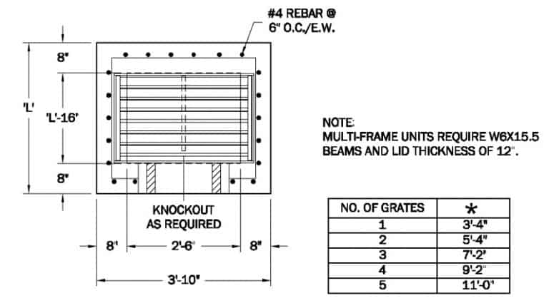 Type III Drop Inlet - Western Precast - El Paso, TX