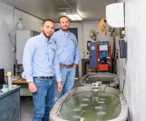 Curing Concrete Test Specimen - Western Precast - El Paso, TX